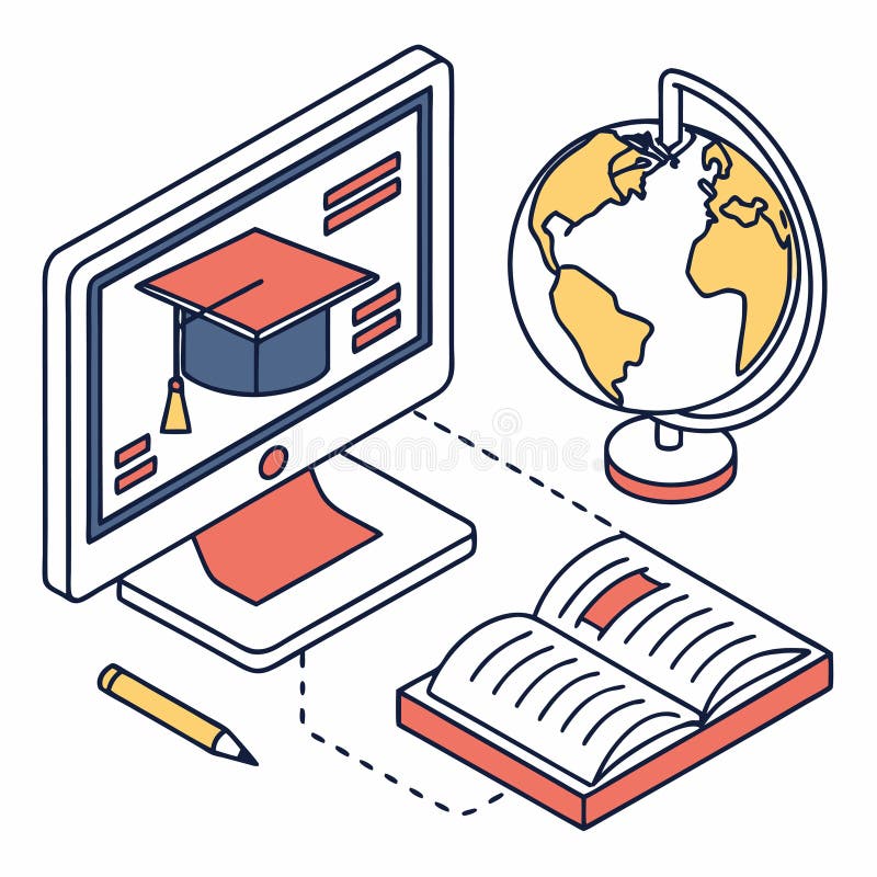 Online Education Illustration Stock Illustrations – 175,863 Online Education Illustration Stock ...
