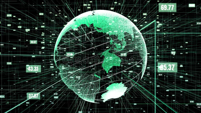 Global Online Internet Network and Internet of Things IOT Concept Stock ...