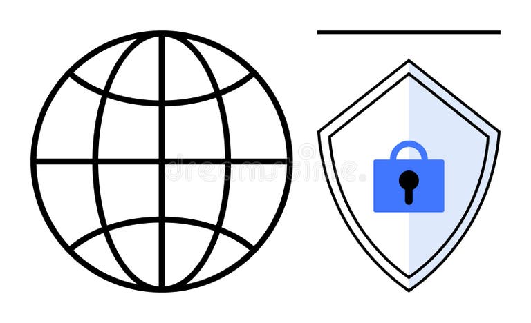 Protection Globe Earth Stock Illustrations – 104,830 Protection Globe ...