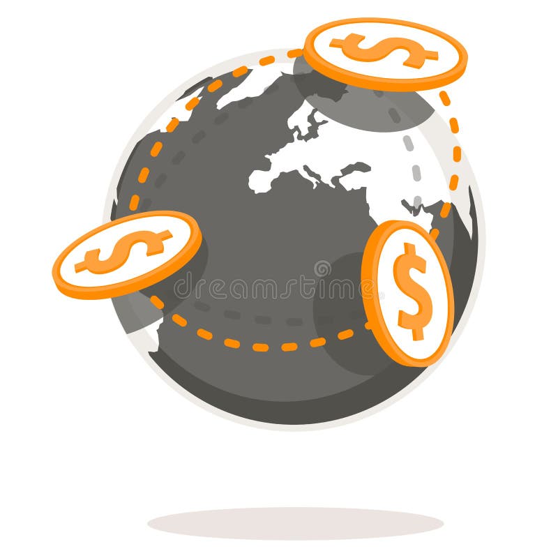 Global payments stock vector. Illustration of payments - 66222353