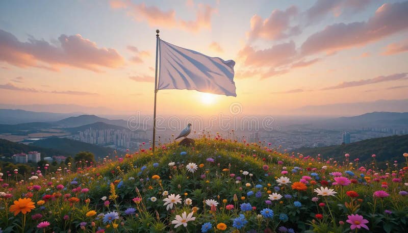 Global Peace and Harmony - a Symbol of Hope Stock Photo - Image of ...