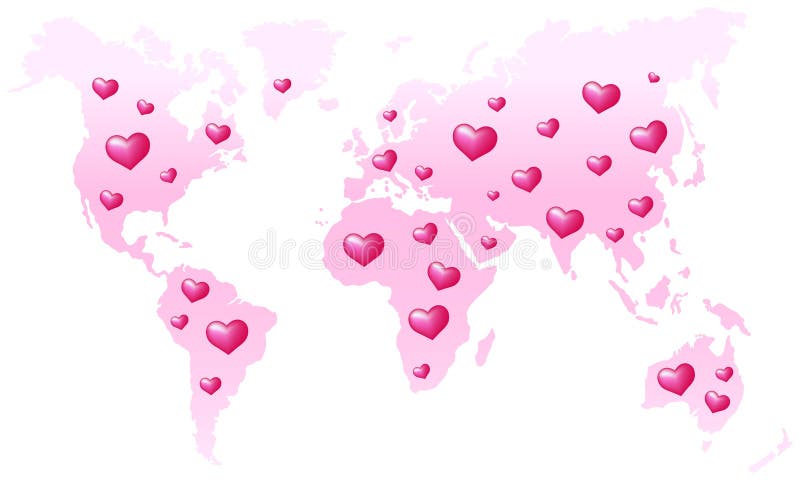 Pink World Map Stock Illustrations – 11,530 Pink World Map Stock ...