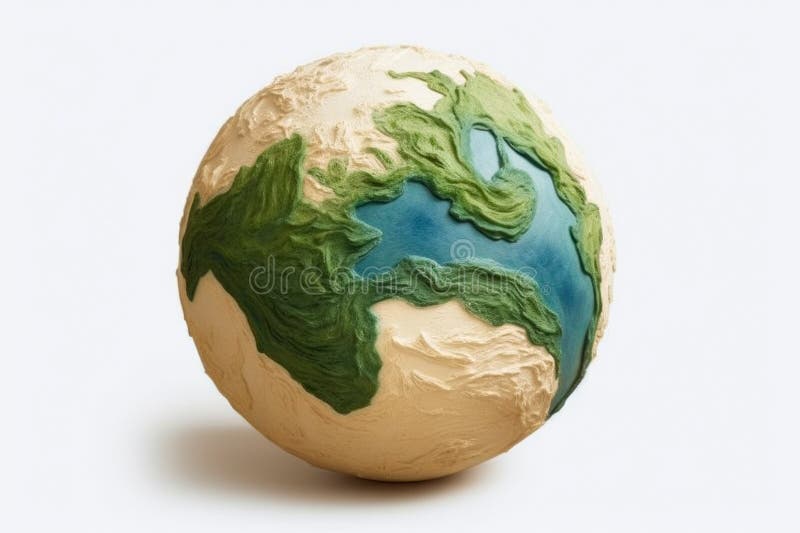 The Global Perspective: Isolated Earth Globe Unveiling Our Shared ...