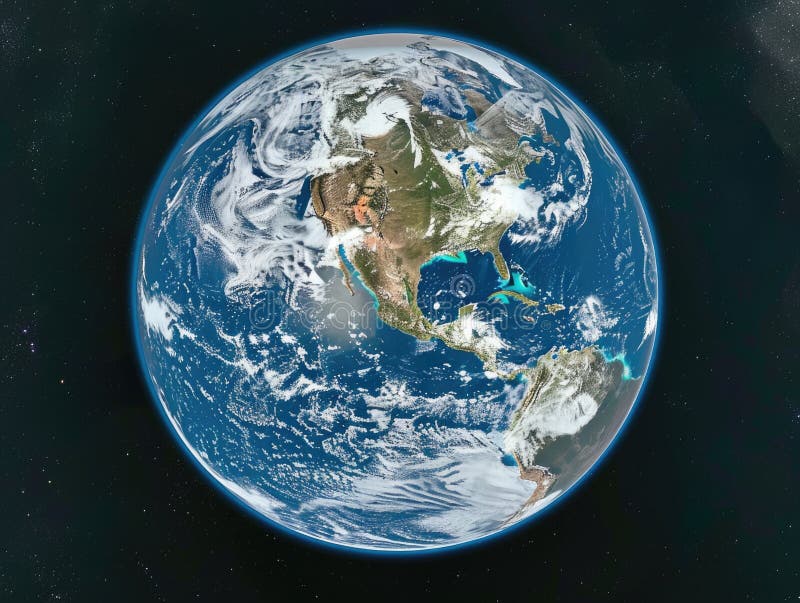 Global Planet Earth stock photo. Image of environment - 364332836