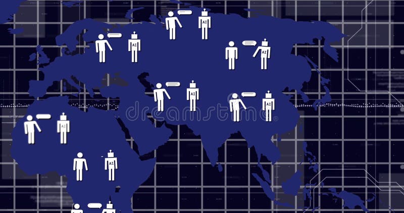 Population Distribution Stock Illustrations – 1,952 Population ...