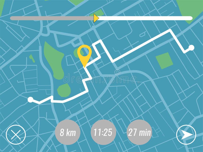 Distance Indicators Stock Illustrations – 367 Distance Indicators Stock ...