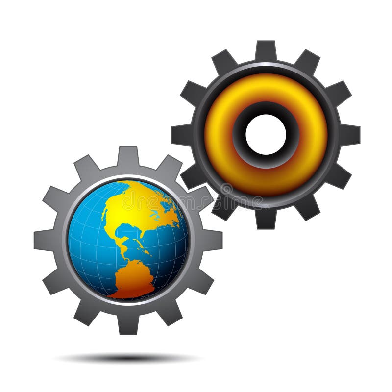 Global power stock vector. Illustration of front, vector - 38021335