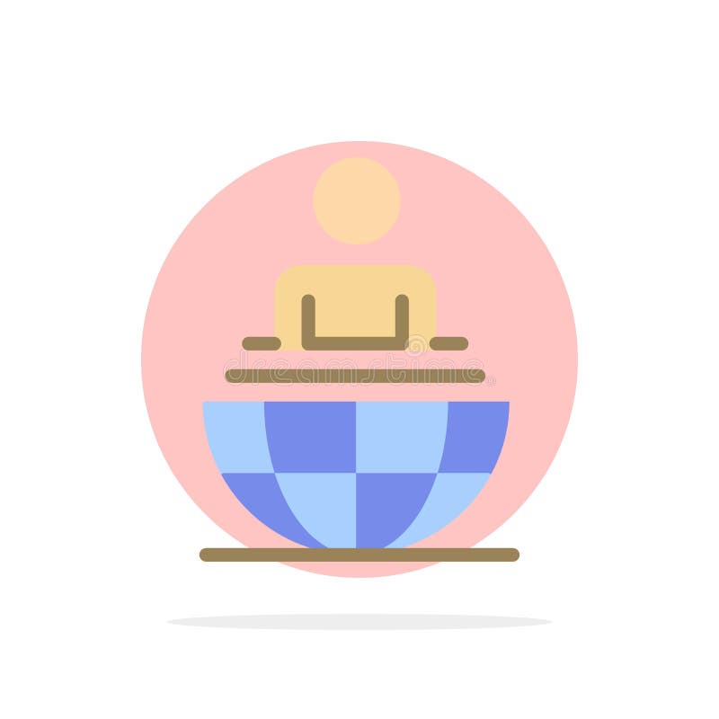 Global Process, Business, International, Modern Abstract Circle ...