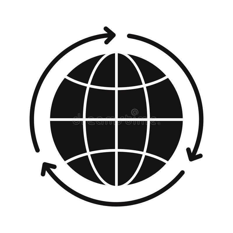 Global Process Vector Icon Which Can Easily Modify or Edit Stock Vector ...