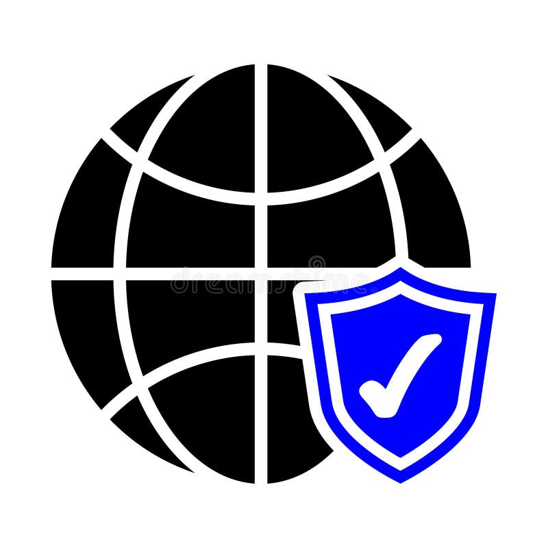Global Protection Icon stock vector. Illustration of repair - 358759591