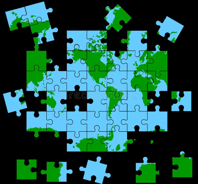 Global Puzzle Stock Illustrations – 7,532 Global Puzzle Stock ...