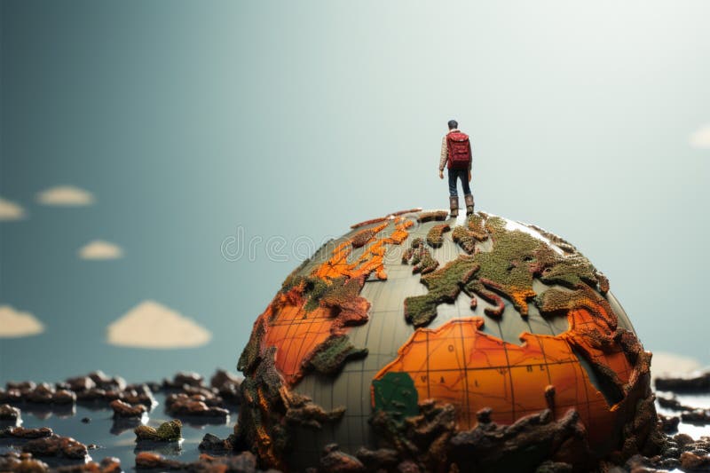 Global Quest Miniature Figures Explore, Standing on the Surface of ...