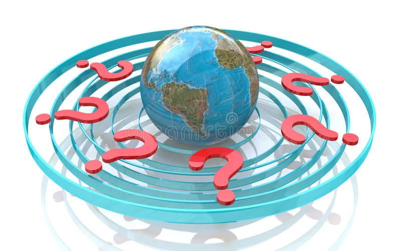 Network, and question mark stock illustration. Illustration of ideas ...