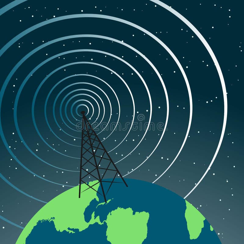 Sending Out Signal Stock Illustrations – 96 Sending Out Signal Stock ...