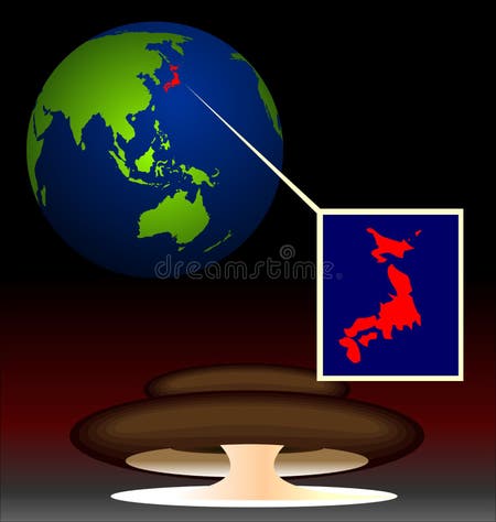 Global Radioactive Biohazard in Japan Stock Vector - Illustration of ...