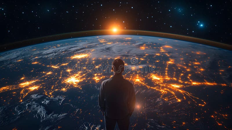 The Global Reach of Internet Connectivity Stock Illustration ...