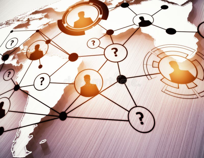 Recruiting concept stock illustration. Illustration of night - 91981856