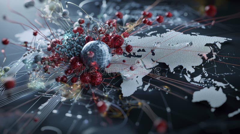 Global Response To Public Policy Issues Illustrated on a Digital Map ...