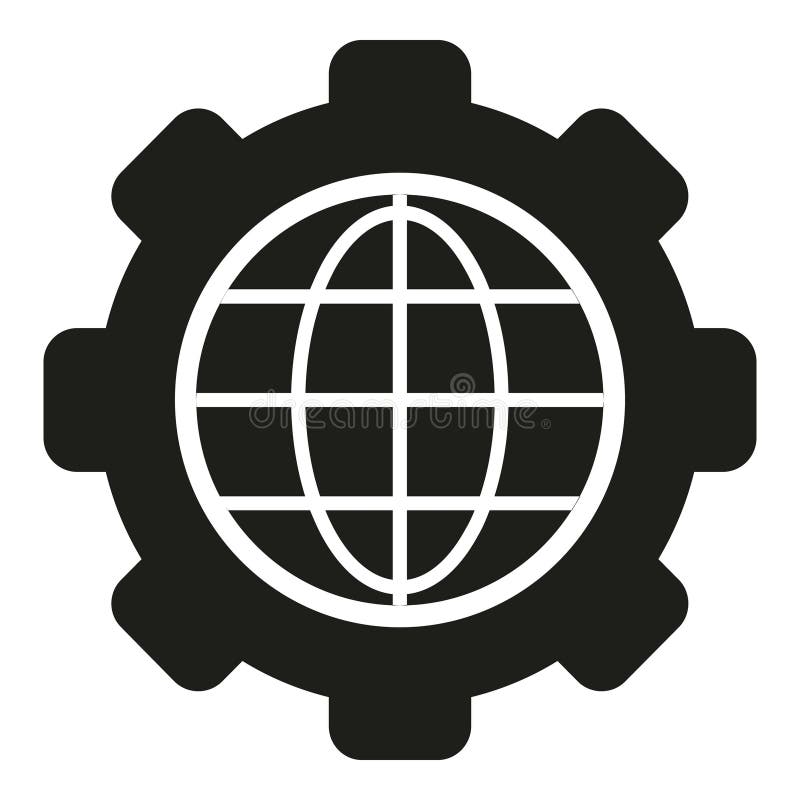 Global Review Icon Simple Vector. Star Rate Stock Vector - Illustration ...