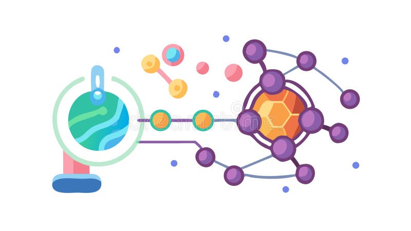 Global Scientific Collaboration, Interconnected Research, World Data, Vector Design Generative ...