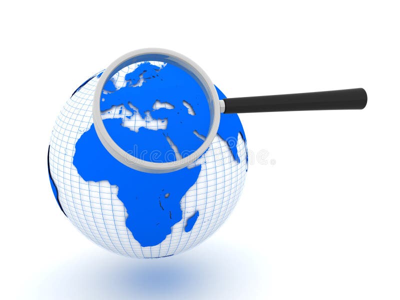 Global Search stock illustration. Illustration of green - 14786089