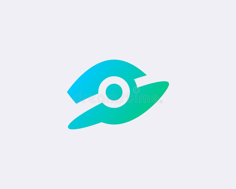 Global Search Eye Logotype. Abstract Start Success Vector Logo Stock ...