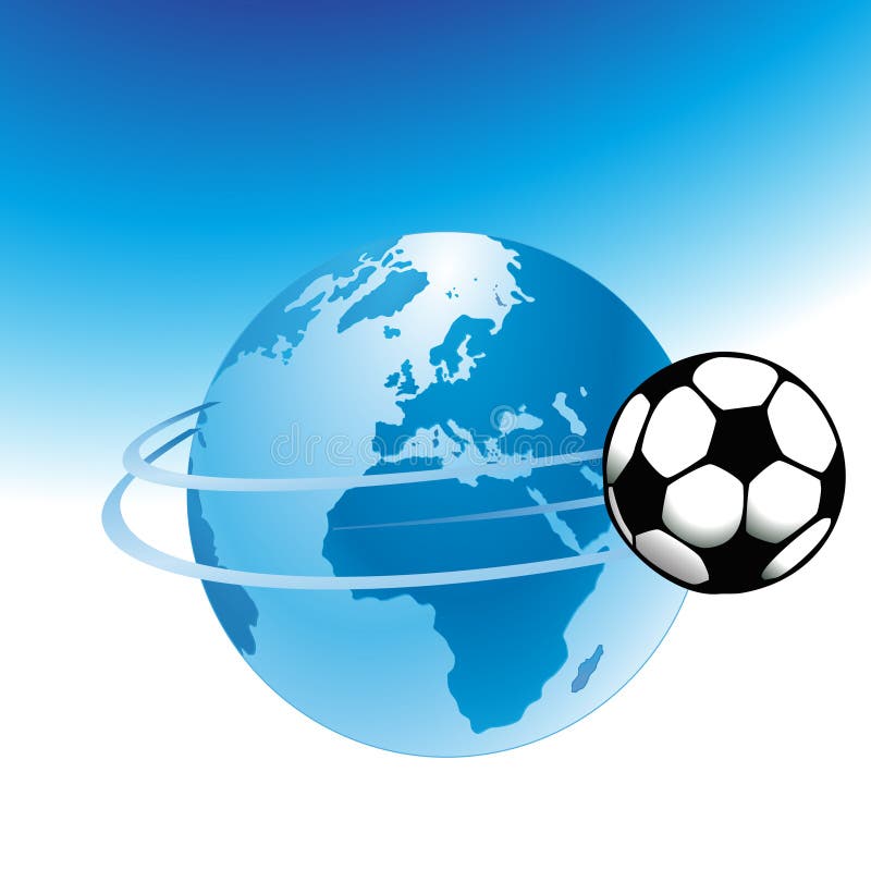 Global soccer stock vector. Illustration of round, global - 15087703