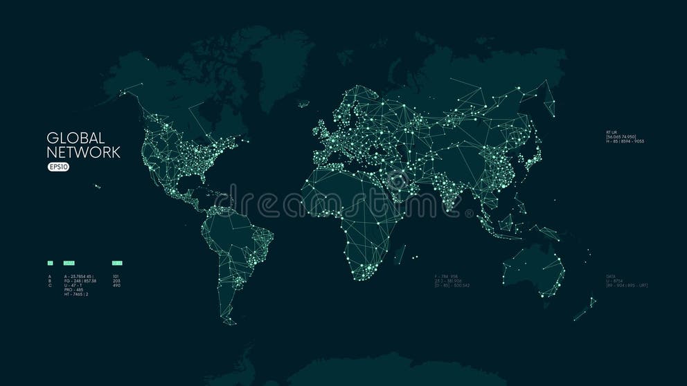 Vector Future World Technology Background Stock Illustrations – 30,447 ...