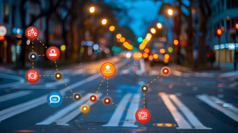 Global Social Network. Future Stock Image - Image of digital, complex ...