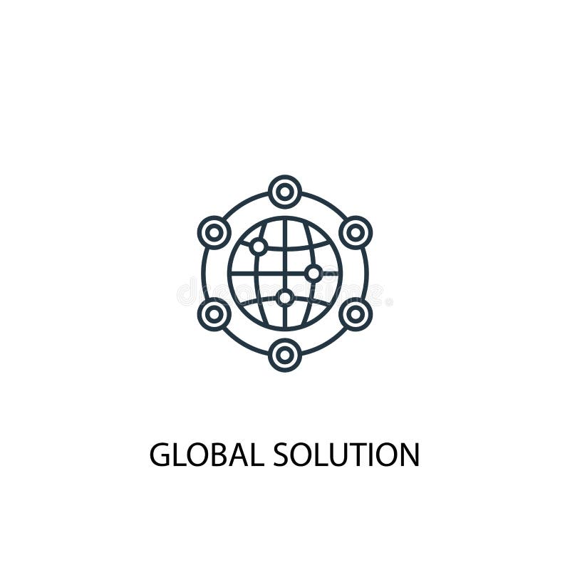 Framework Concept Line Icon. Simple Stock Vector - Illustration of ... Framework Concept Line Icon. Simple Stock Vector - Illustration of ...