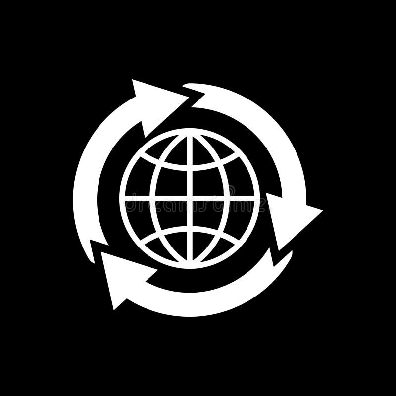 The Global Solution Icon. WWW and Browser, Development, Search, SEO ...