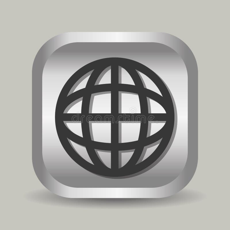 Global sphere Line icon stock illustration. Illustration of advice ...