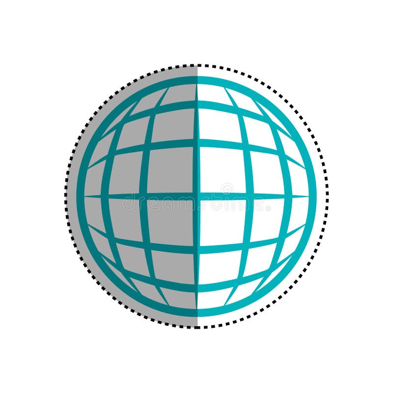 Global sphere symbol stock illustration. Illustration of design - 89175312
