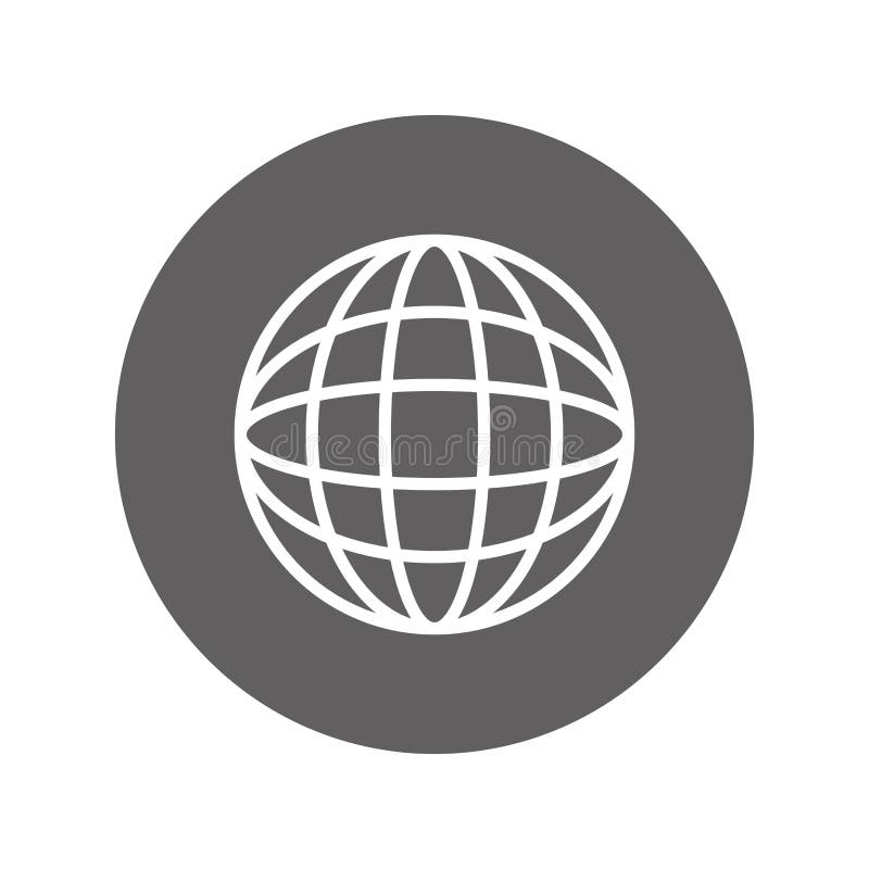 Global sphere symbol stock vector. Illustration of science - 82025646