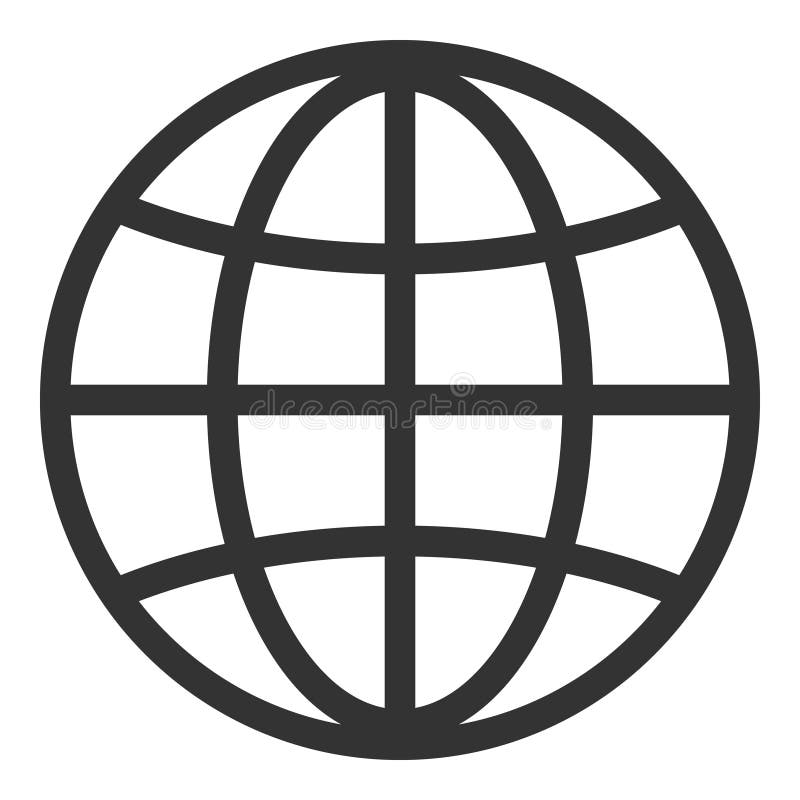 Global Sphere of Delivery and Storage Concept Stock Vector ...