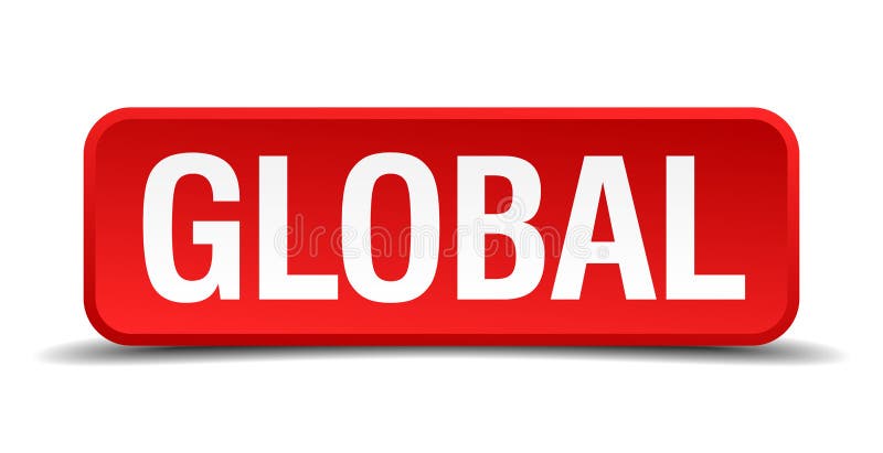 Global button stock vector. Illustration of design, global - 121047356