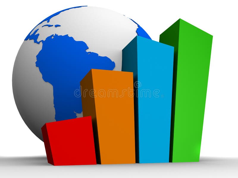 Global statistic stock illustration. Illustration of africa - 3258108
