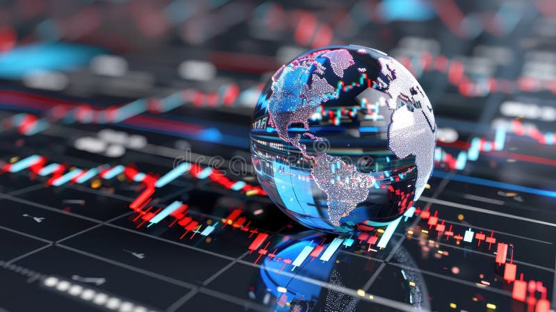 Global Stock Market Trading Chart Analysis with Globe Stock ...