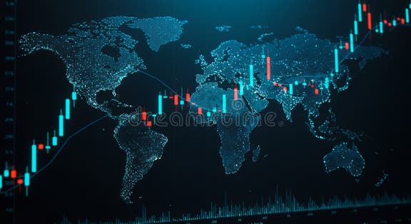 Global Stock Market Trend Visualization: Interactive World Map ...