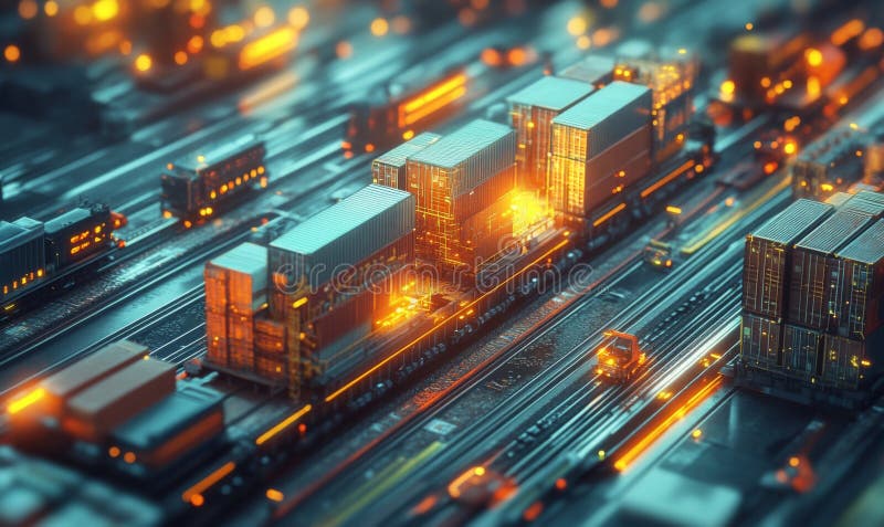 Global Supply Chain Managed by AI and Blockchain Technology ...