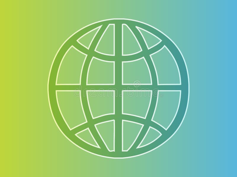 Global symbol stock vector. Illustration of lines, arcs - 6901029