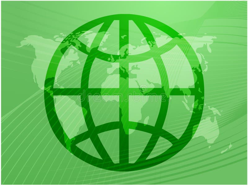 Global symbol stock vector. Illustration of smooth, glowing - 9180853