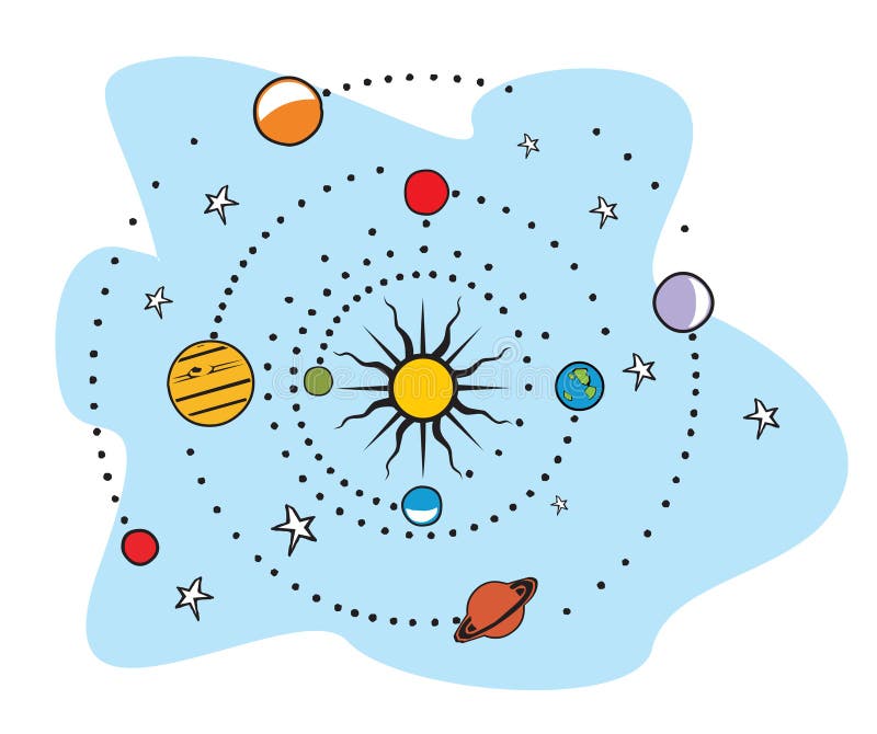 Global system stock illustration. Illustration of orbit - 16320069