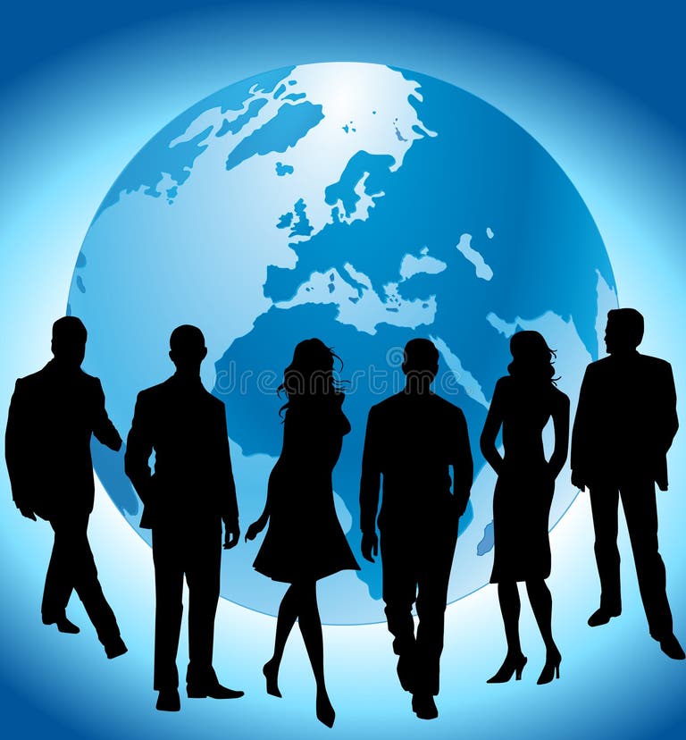 Global Team Silhouette Stock Illustrations – 10,166 Global Team ...