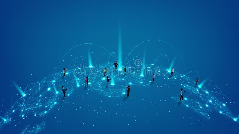 Global Team Linked through Abstract Data Web, Demonstrating Future of ...