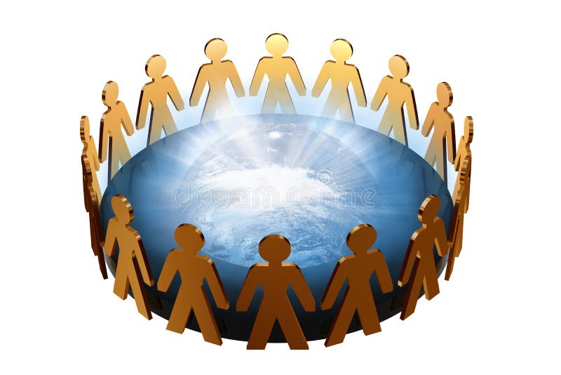 Power of Teamwork 2 stock illustration. Illustration of strength - 184863