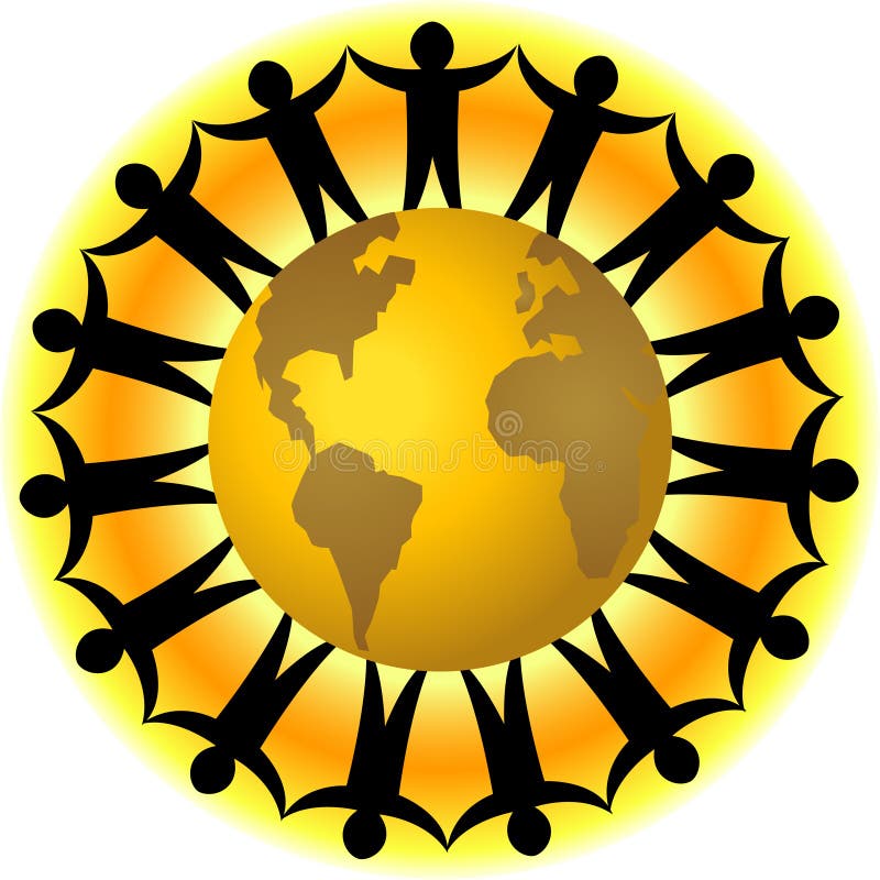 Global Teamwork/eps stock vector. Illustration of corporate - 4455495