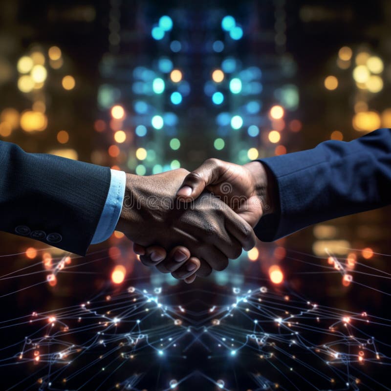 Handshake Signifies Stock Illustrations – 366 Handshake Signifies Stock ...