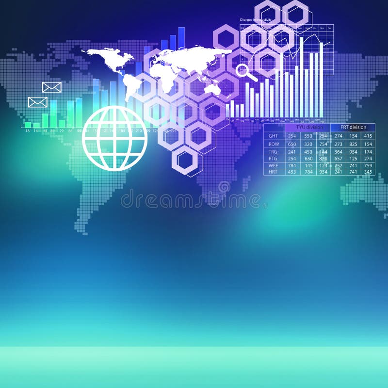 Global technologies stock illustration. Illustration of company - 51495134