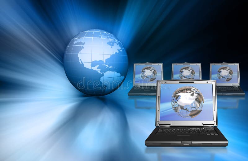 Global technology stock illustration. Illustration of sphere - 5022202